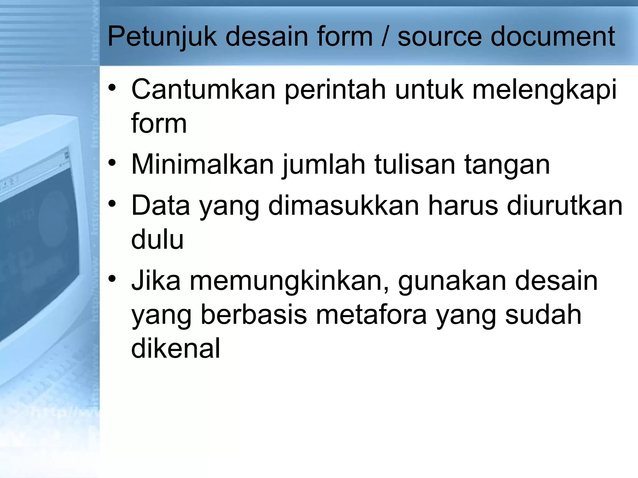 Desain dan prototyping input | PPT