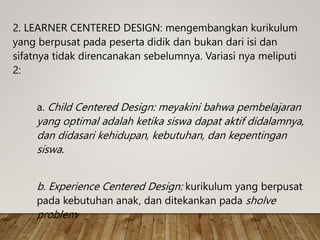 DESAIN DAN STRUKTUR_KURIKULUM DI LEMBAGA SEKOLAH | PPTX