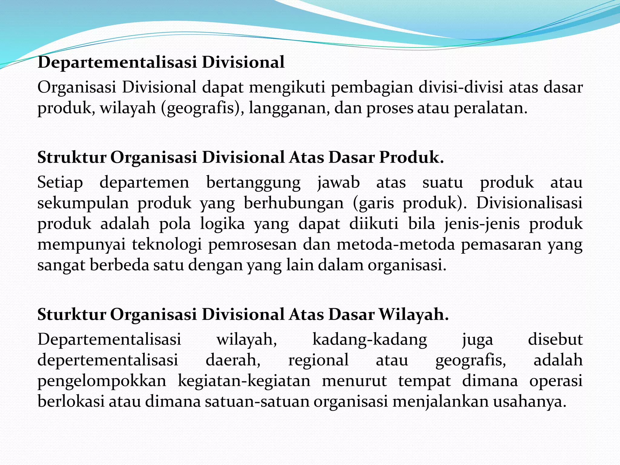 Desain dan Struktur Organisasi | PPTX