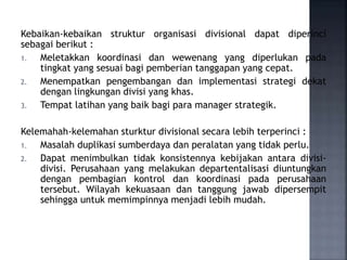 Desain dan Struktur Organisasi | PPTX