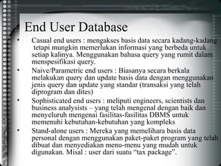 Desain database | PPT