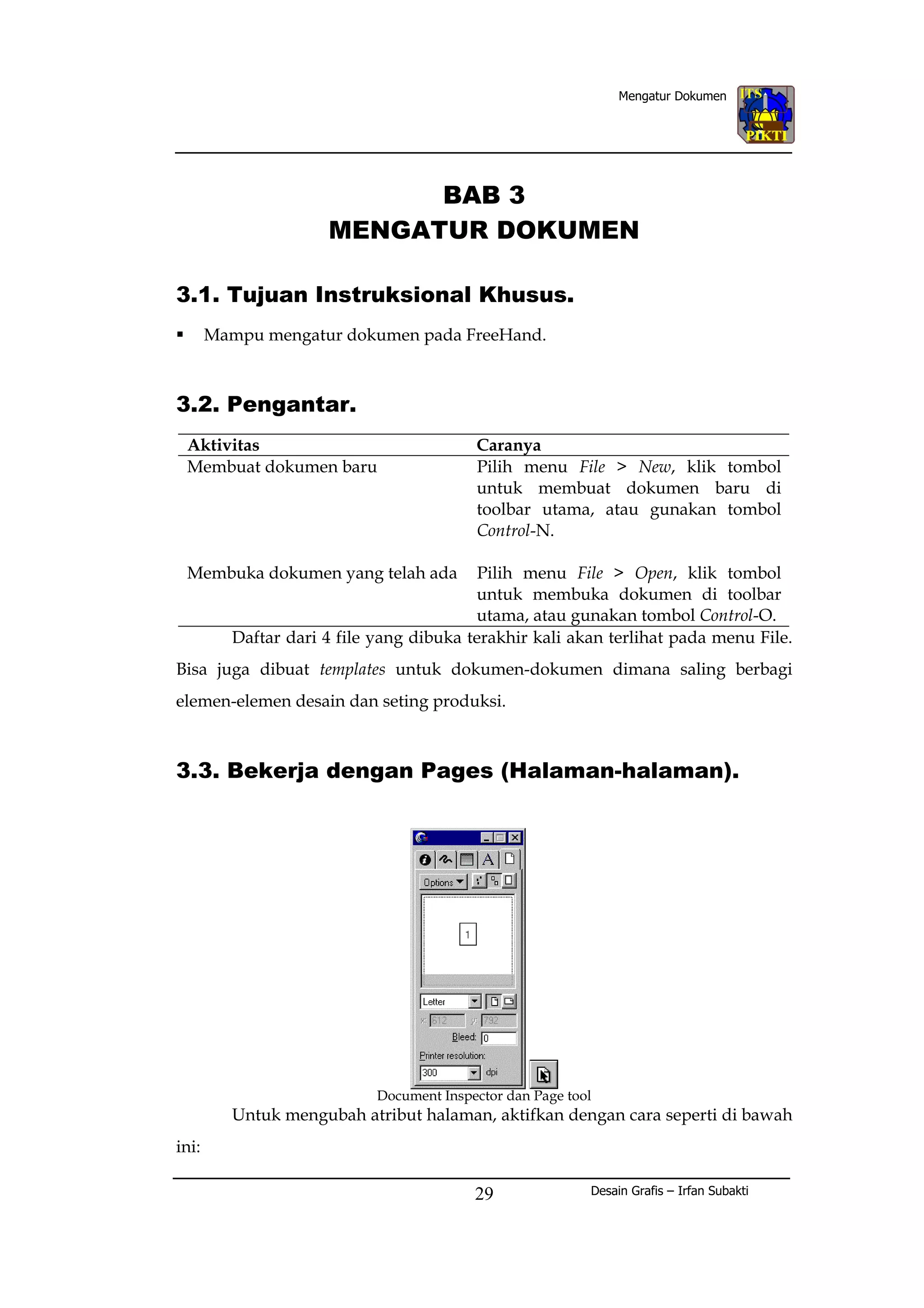 Desain grafis dengan macromedia freehand 9 | PDF