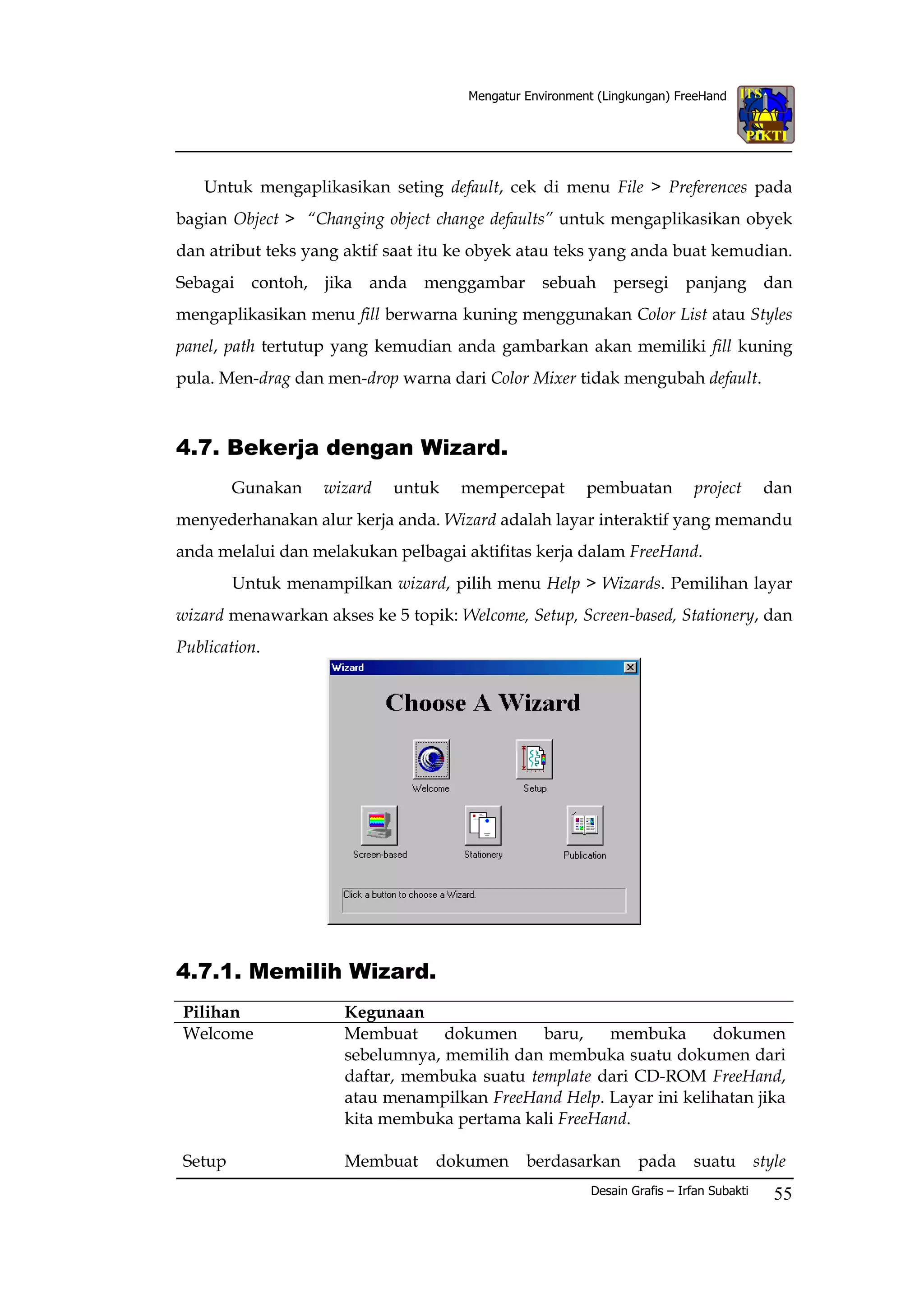 Desain grafis dengan macromedia freehand 9 | PDF