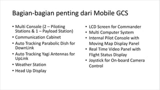 Desain ground control & Sistem Pendukung untuk Male UAV/UCAV | PDF