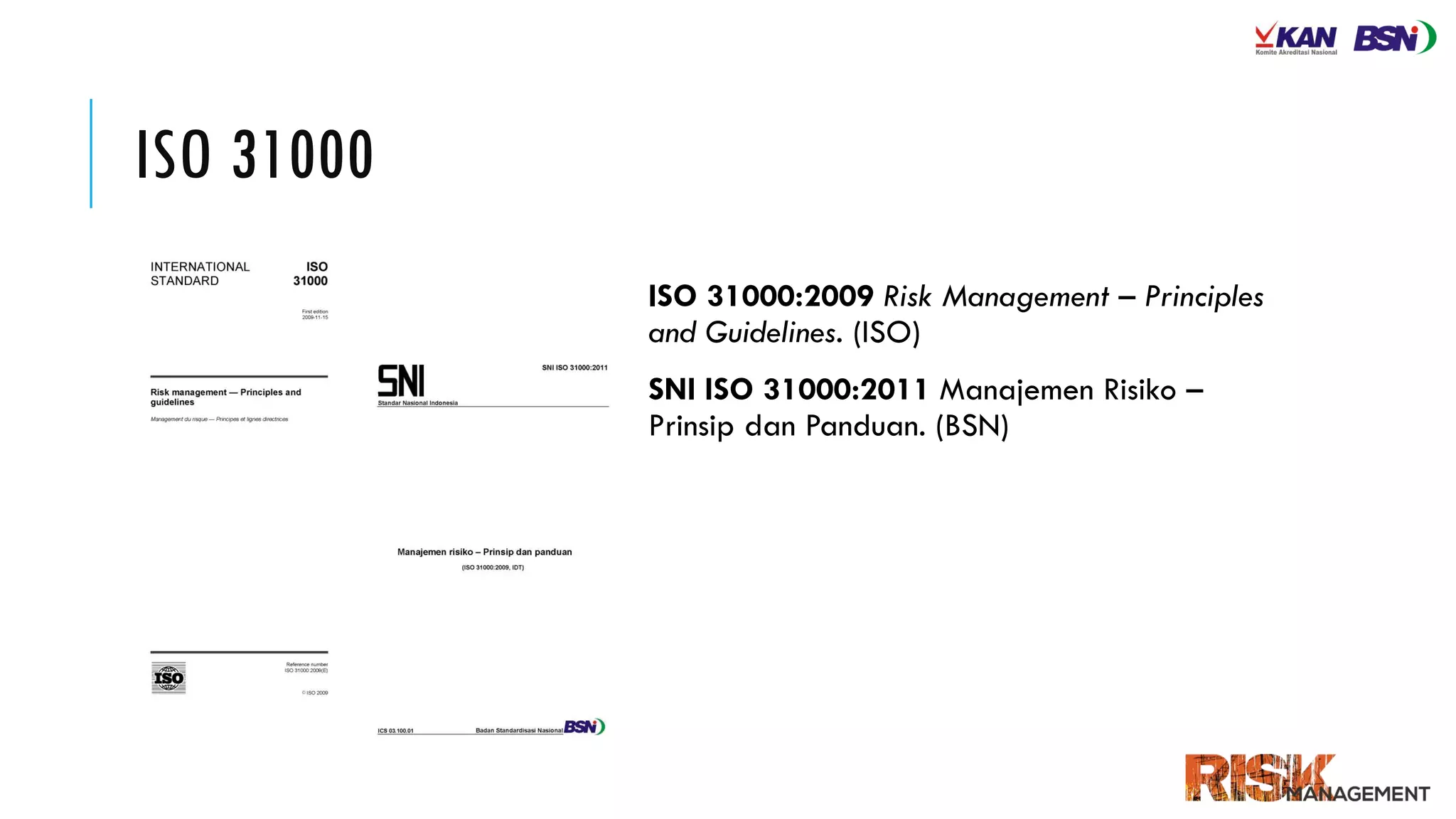 Desain Implementasi ISO 31000 sebagai Pedoman Manajemen Risiko di Unit ...