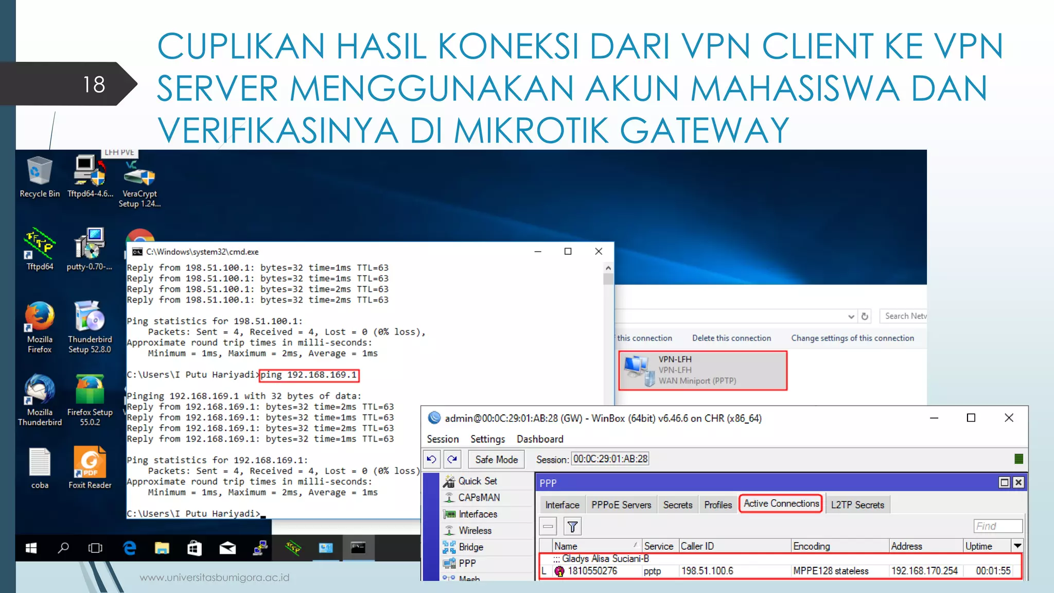 Desain dan Implementasi Sistem Lab From Home (LFH) | PDF