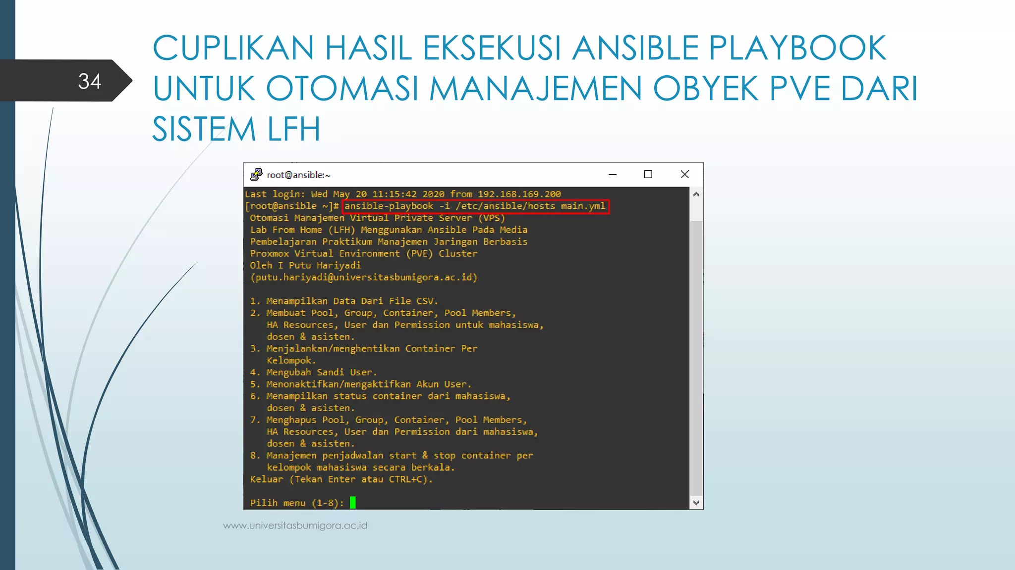 Desain dan Implementasi Sistem Lab From Home (LFH) | PDF