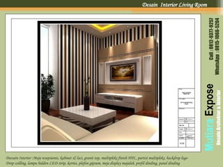 Desain Interior Apartemen Four Season | PPTX