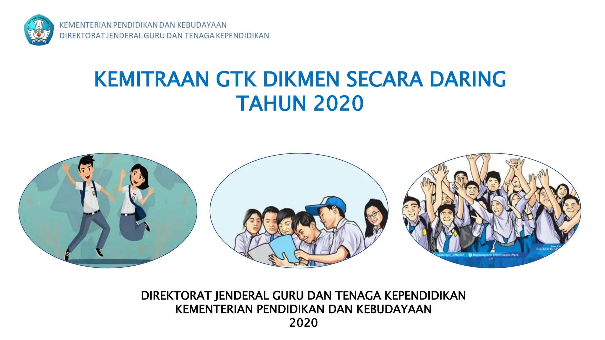 Desain Program Kemitraan GTK Dikmensus Jaman Corona | PPT