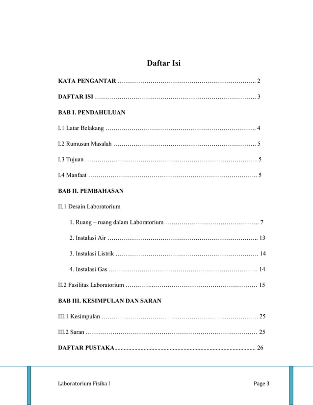 Desain laboratorium | DOCX