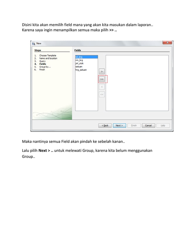 Desain laporan pada java dengan ireport & jcreator | PDF