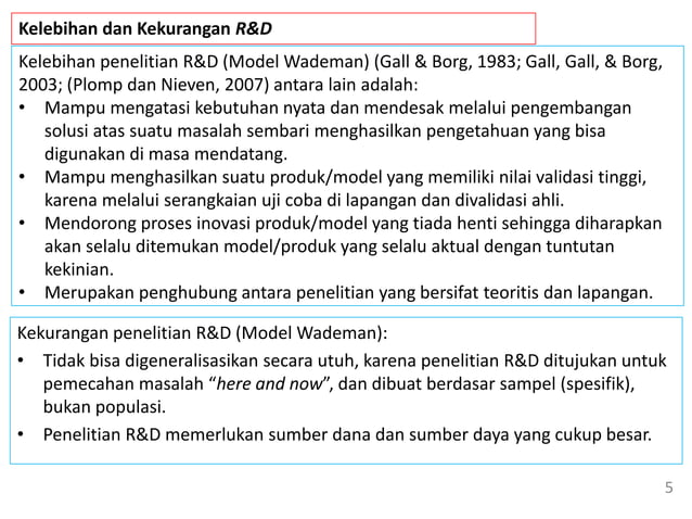 Desain Model Pengembangan Wademan | PPTX