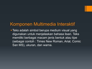 Desain Multimedia Interaktif Kelas 12 SMK | PPTX