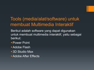 Desain Multimedia Interaktif Kelas 12 SMK | PPTX