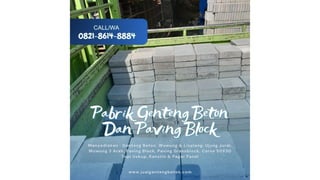 Desain Paving Block untuk Halaman Depan yang Memukau dan Tahan Lama | PDF