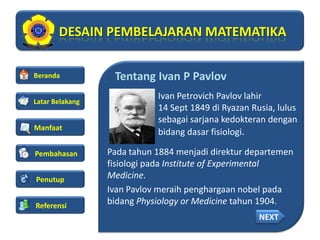 Desain pembelajaran matematika | PPTX