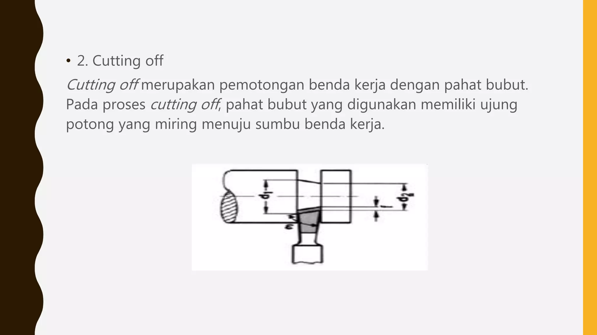 Desain proses pemesinan logam | PPTX
