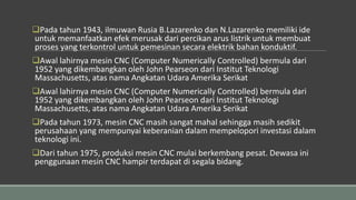 Desain proses pemesinan logam | PPTX