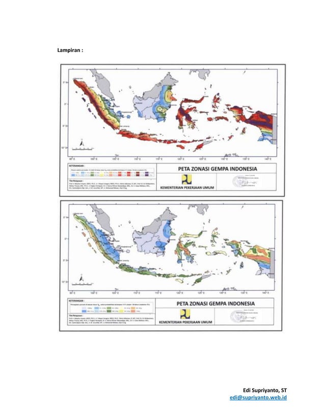 Desain respon spektrum (respon spectra design) rsni 03 2847-20 xx ...