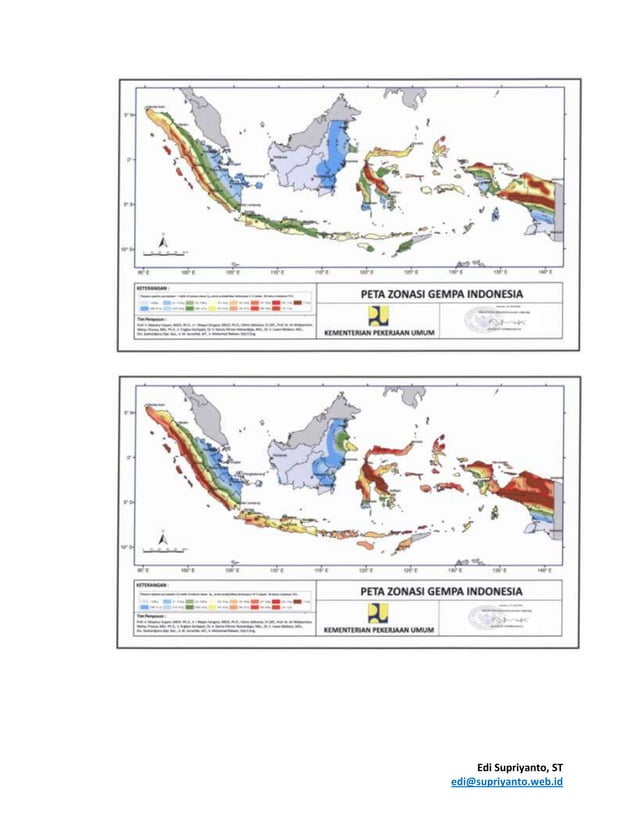 Desain respon spektrum (respon spectra design) rsni 03 2847-20 xx ...