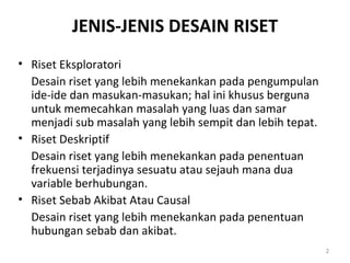Desain riset | PPT