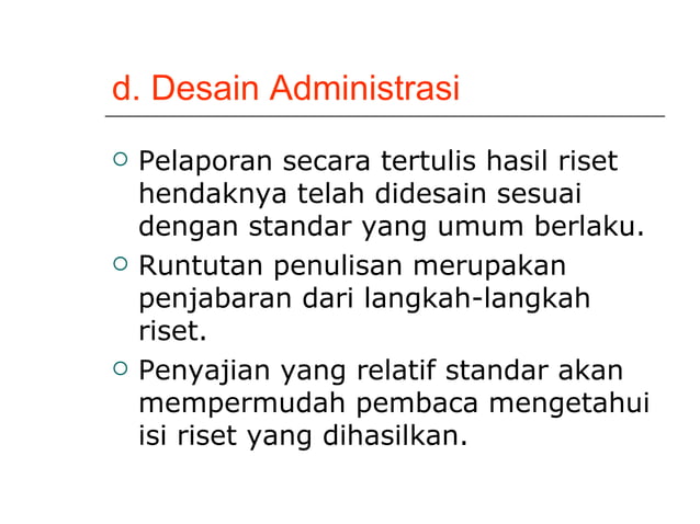 Desain riset | PPT