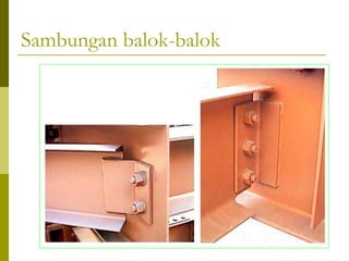 Desain struktur portal baja dan detailing | PDF