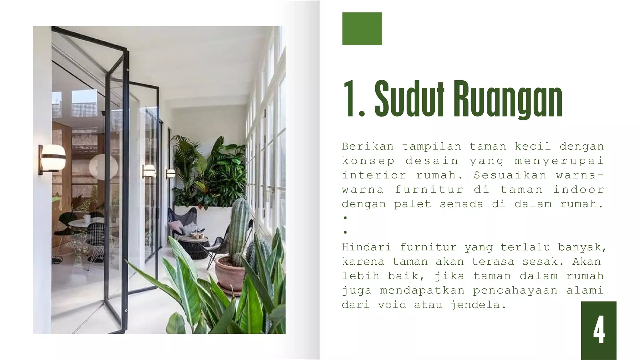 Penataan Taman Indoor & Outdoor | PDF