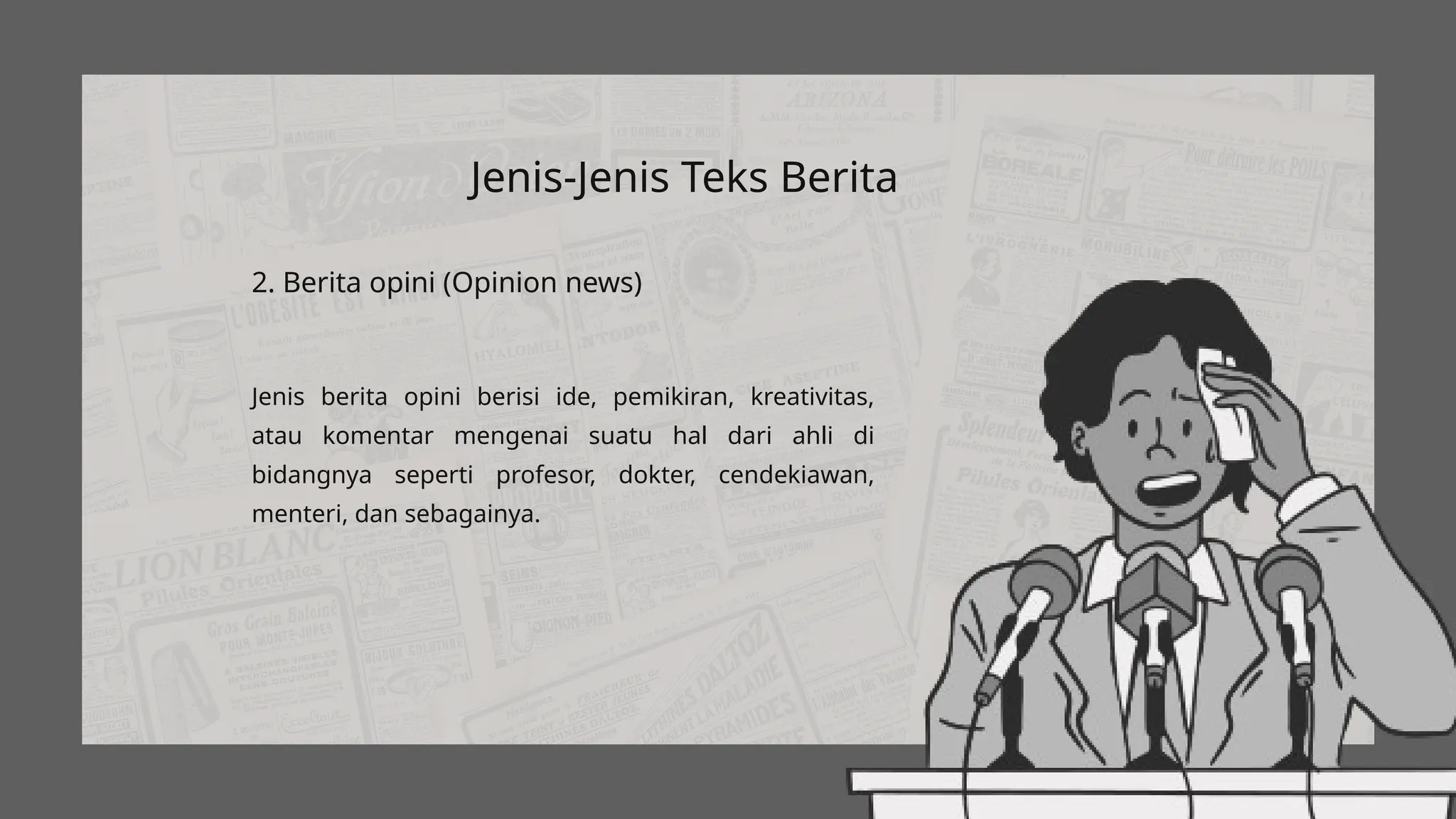Materi Teks Berita Bahasa Indonesia Kelas XI Kurikulum Merdeka .pptx