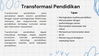 Desain Thinking dan transformasi pendidikan .pptx