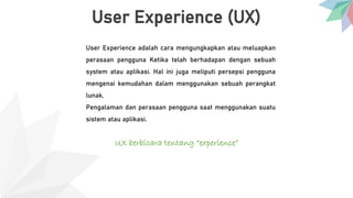 Desain User interface dan user experience | PDF