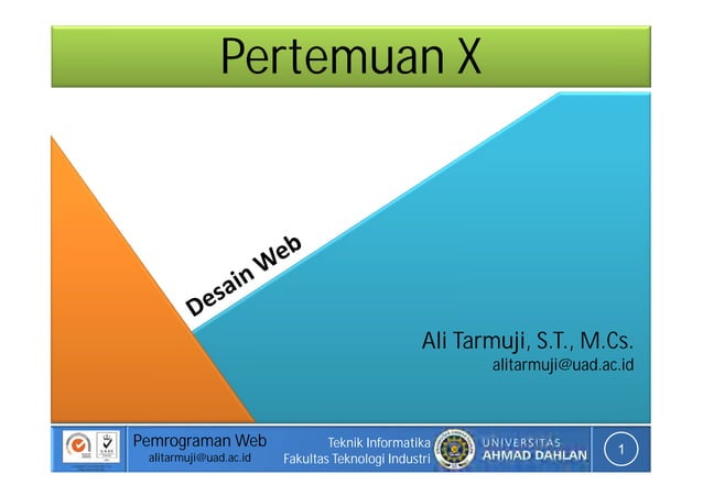 Desain web | PPT