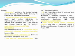 Desalinasi air laut | PPTX