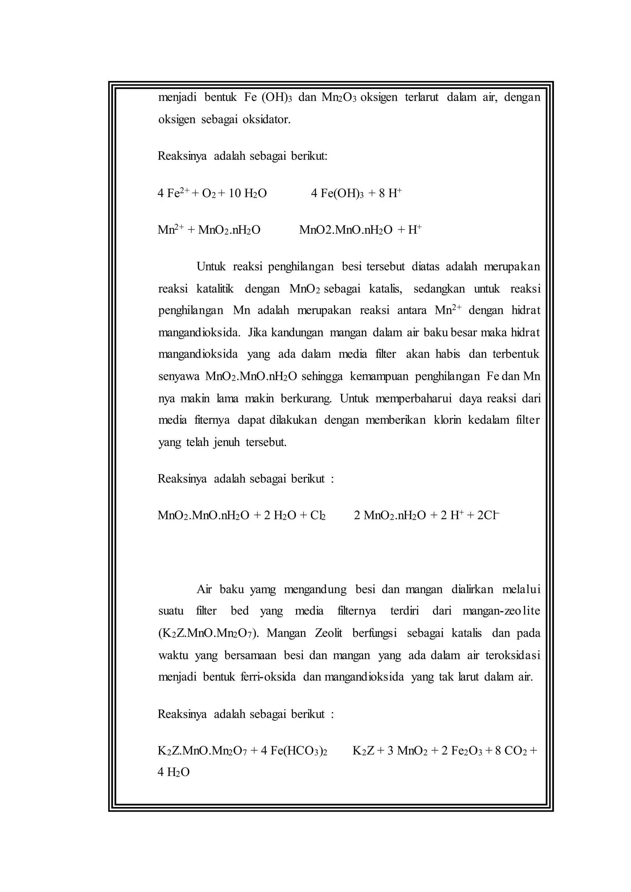 Teknik Penyehatan - Desalinasi air laut | DOCX