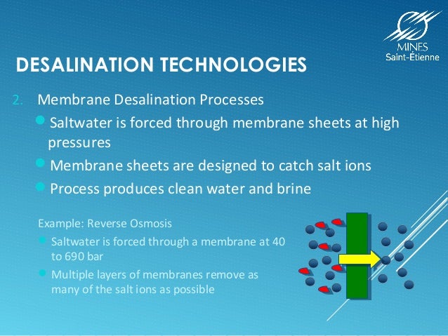 Desalination