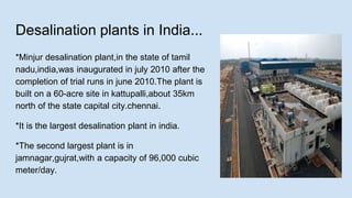 Desalination... | PPTX
