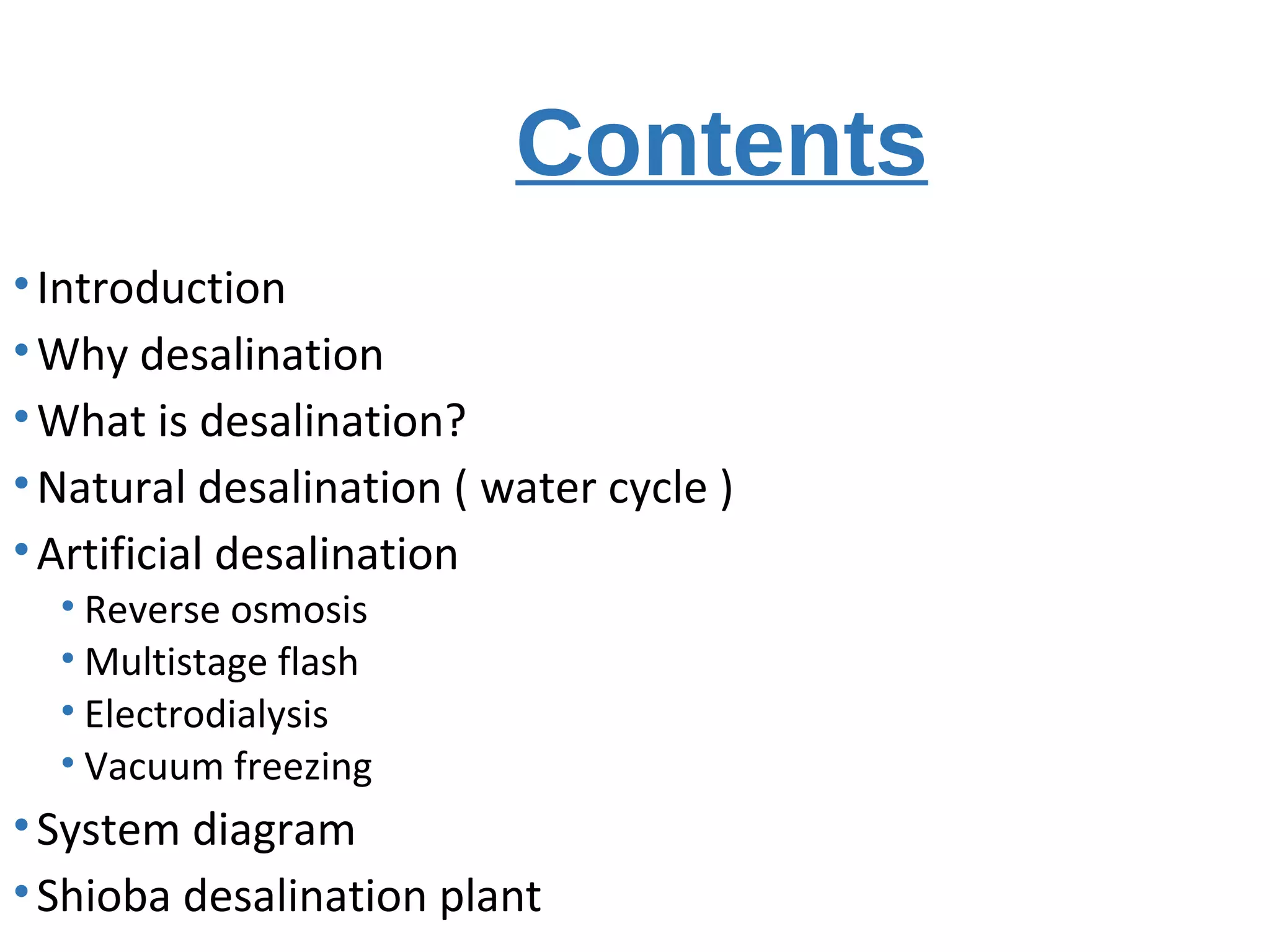 Desalination | PPT
