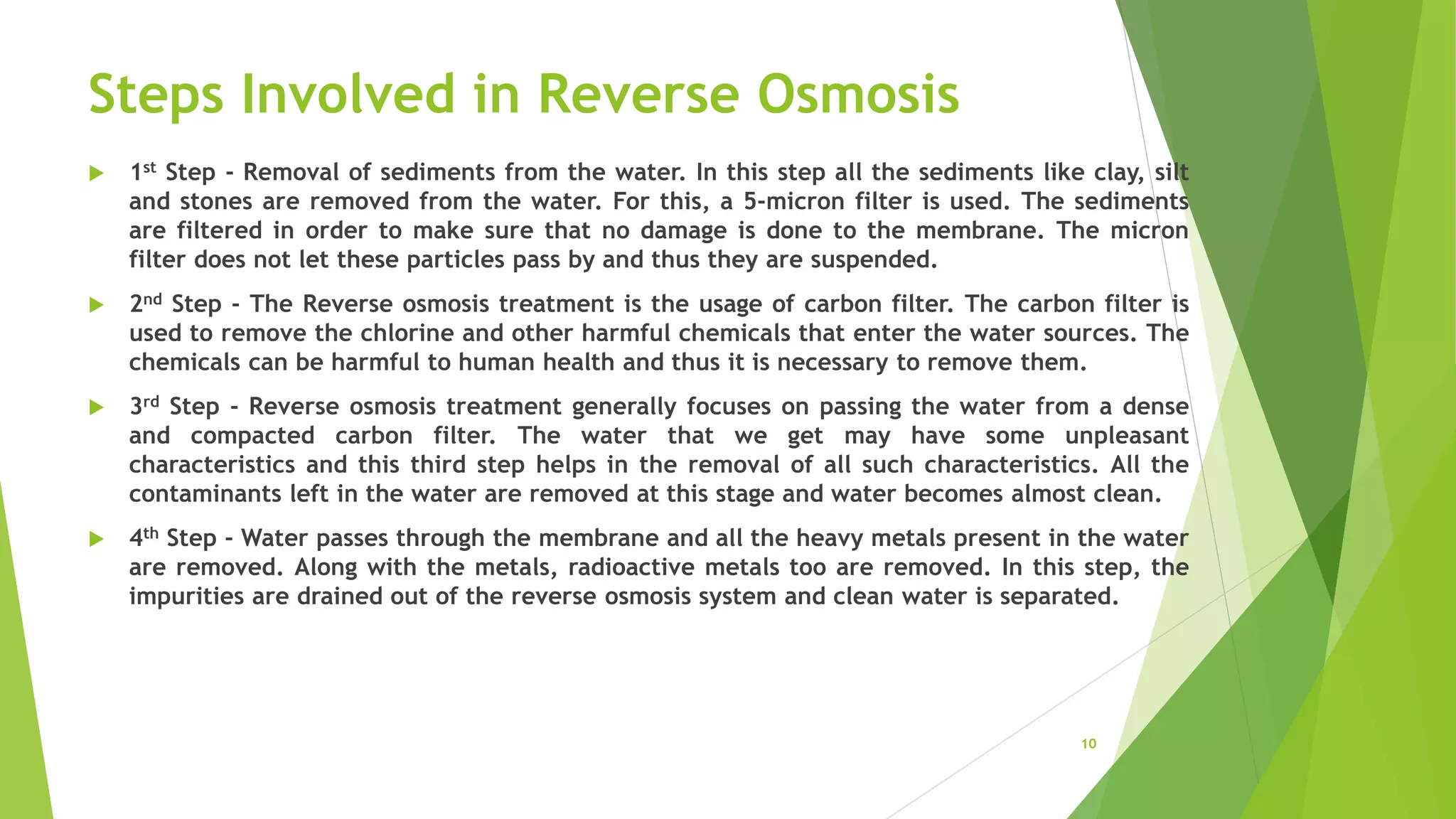 Desalination of sea water | PPTX