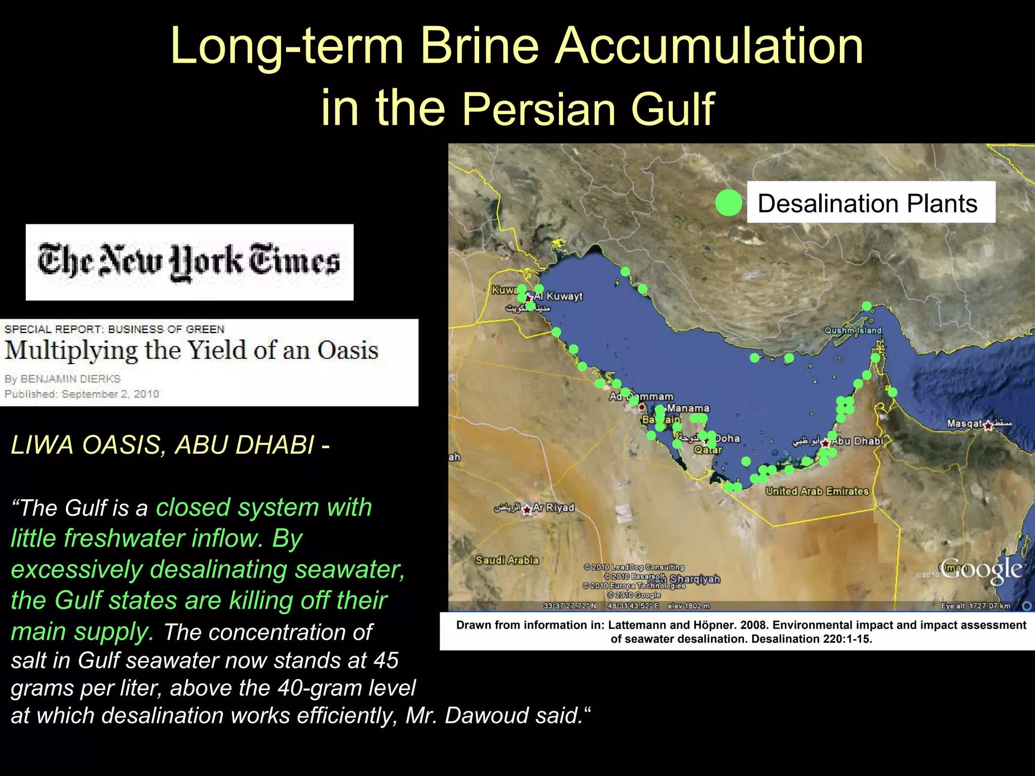 Desalination of the Sea Around Us, Part I | PPT