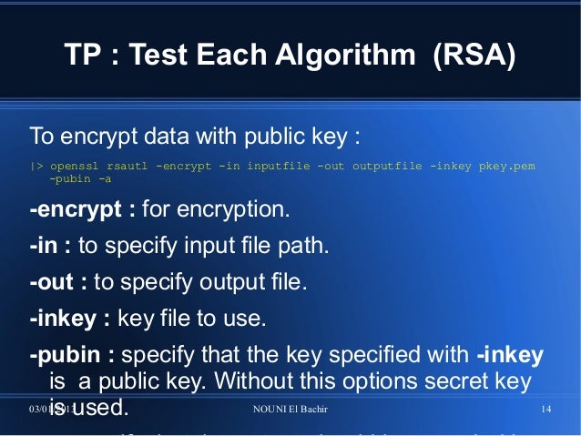 (Crypto) DES And RSA Algorithms Overview
