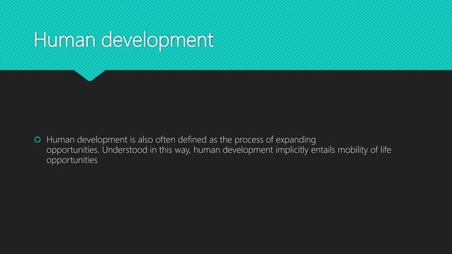 Human Development | PPT