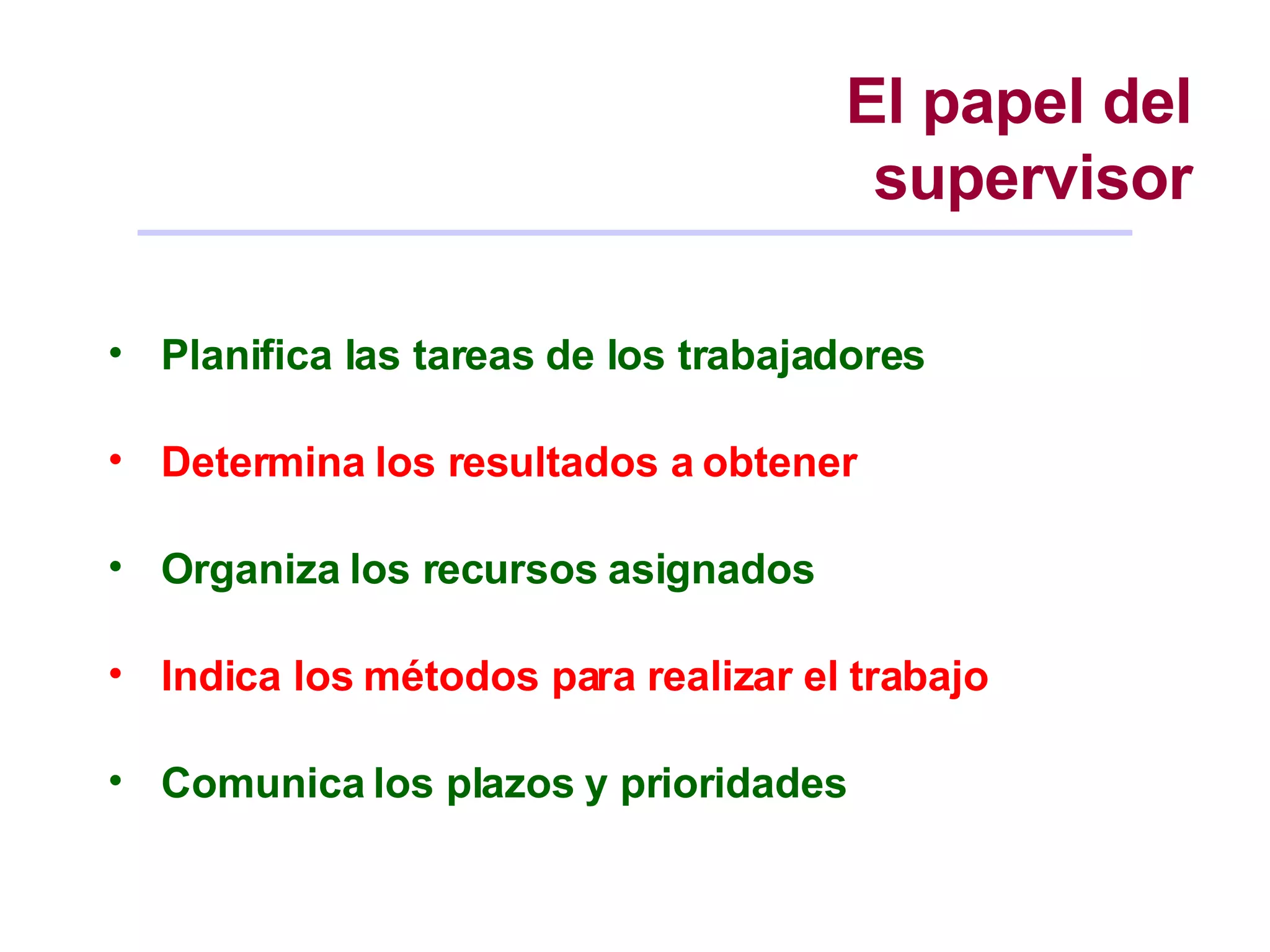 Desarrollo de Habilidades de Supervisión | PPT