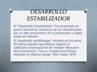 Desarrollo Estabilizador Pptx