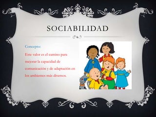 Desarrollo de la sociabilidad | PPTX