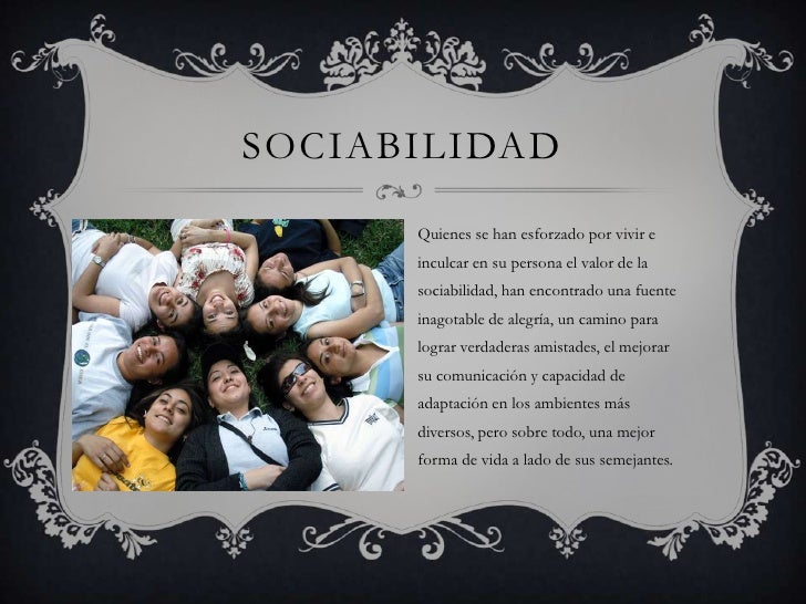 Desarrollo De La Sociabilidad