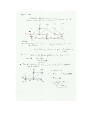 ESTÁTICA ESTRUCTURAL - Reacciones | PDF