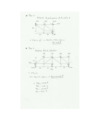 ESTÁTICA ESTRUCTURAL - Reacciones | PDF