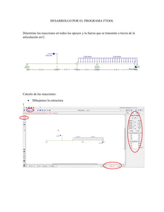 ESTÁTICA ESTRUCTURAL - Reacciones | PDF
