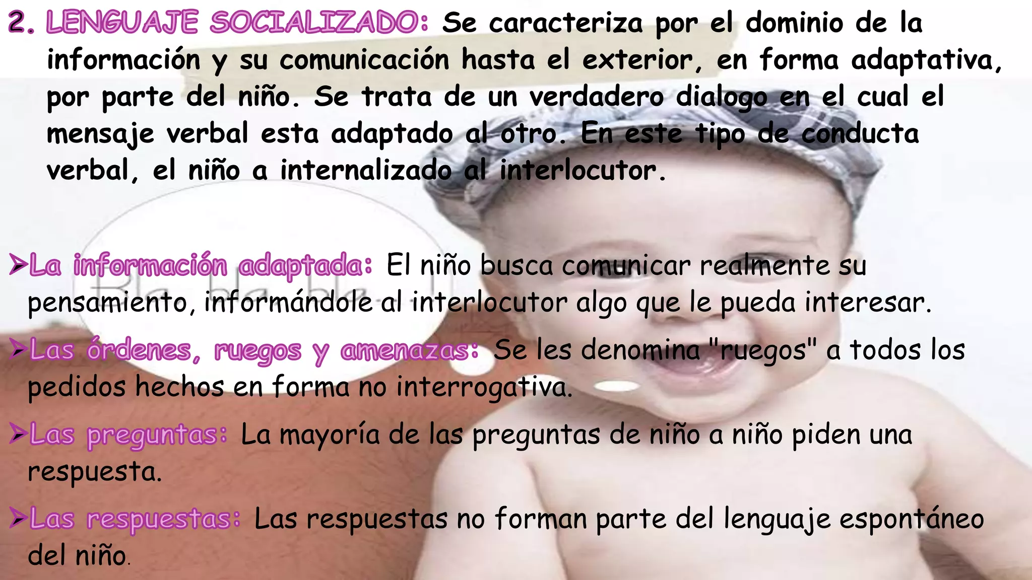 Etapas de Desarrollo del lenguaje | PPTX