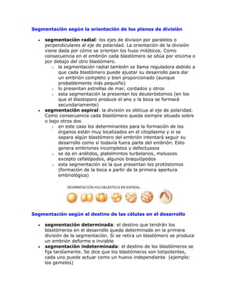 Desarrollo embrionario y gestacion | DOCX